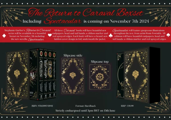 Return to Caraval Boxset by Stephanie Garber (Special Edition Hardcover ...